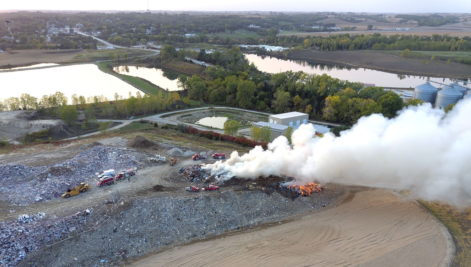 Landfill fire cause unknown | Missouri Valley Times News