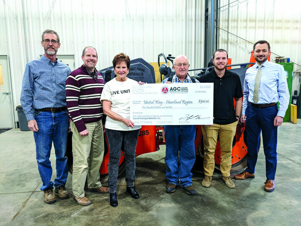 Asphalt Paving wins 'Build South Dakota' award - The Daily Plainsman