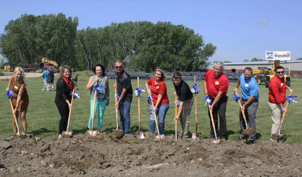 Ground broken on large expansion at Trussbilt - The Daily Plainsman