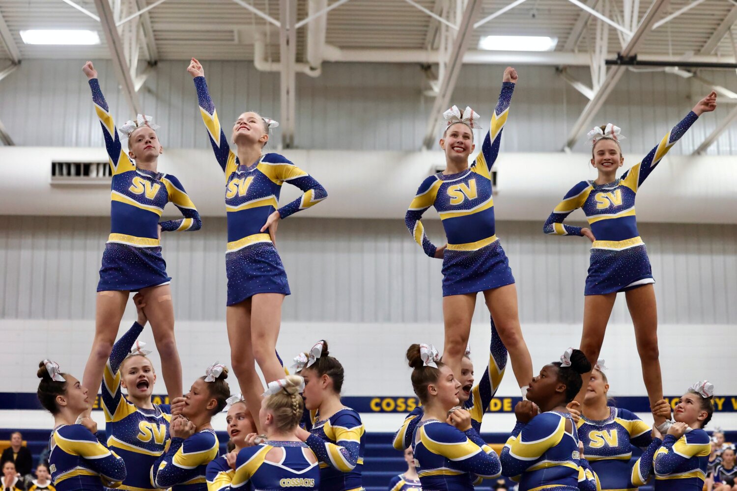 Sioux Valley competitive cheer in search of 19th straight state title ...