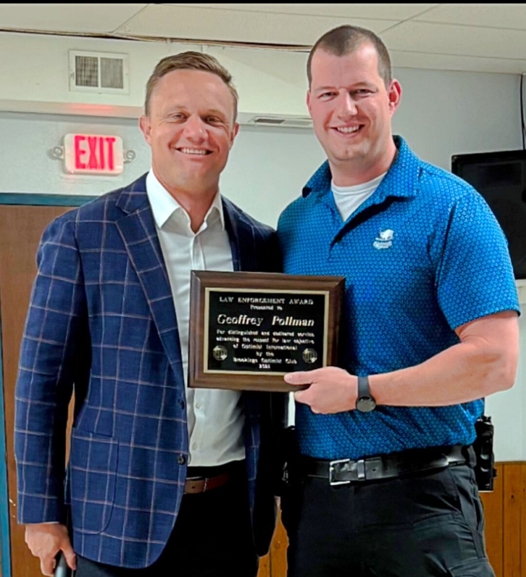 Geoffrey Pollman earns Officer of the Year honors at Optimist Club ...