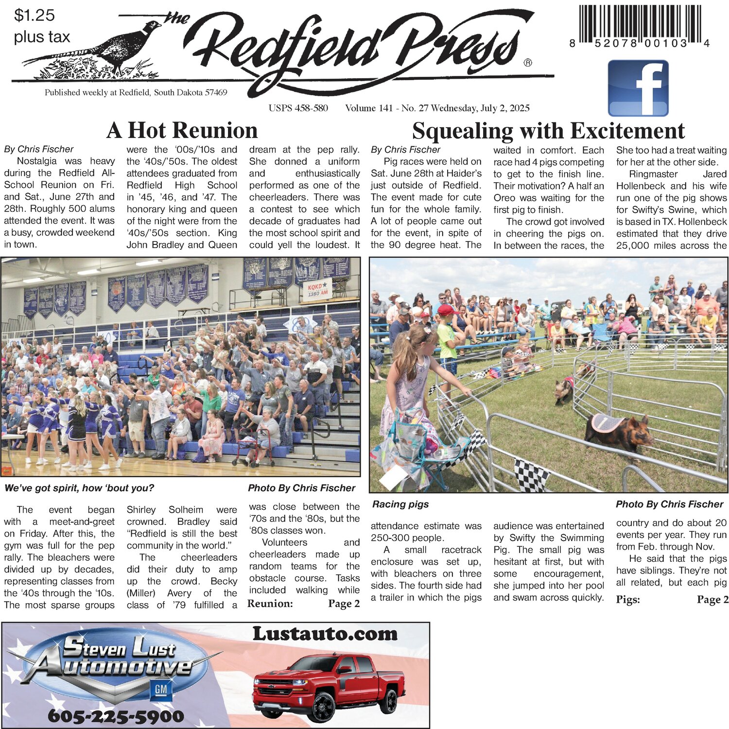 Redfield Press 07-02-2025 - Redfield Press