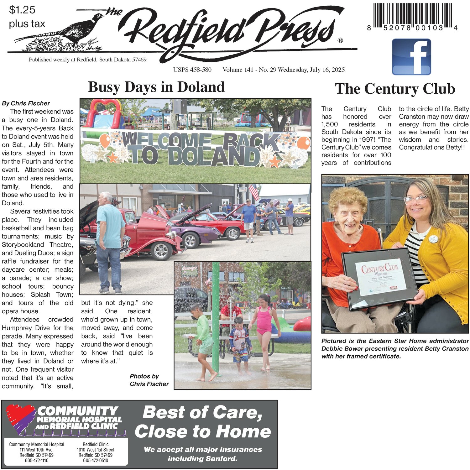 Redfield Press 07-16-2025 - Redfield Press