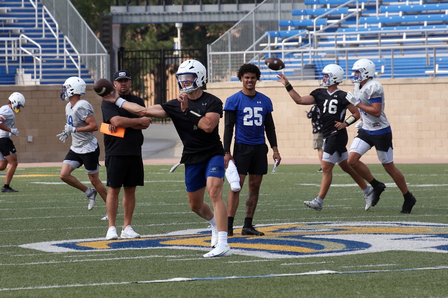 South Dakota State offense looks to build chemistry in fall camp ...