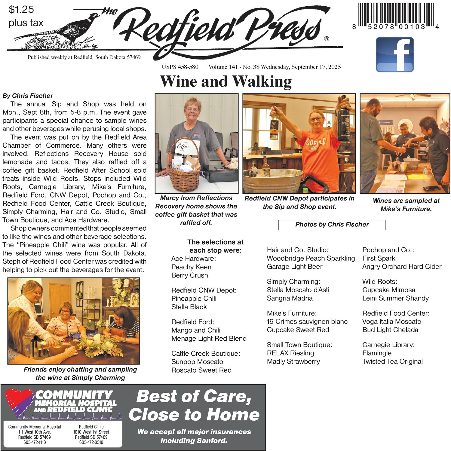 Redfield Press 09-17-2025 - Redfield Press