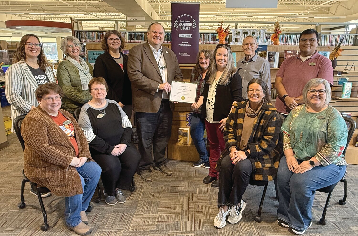 Library receives three-year accreditation - The Daily Plainsman