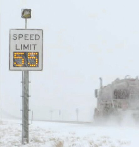 Smart speed limit signs activated ahead of winter - Moody County Enterprise
