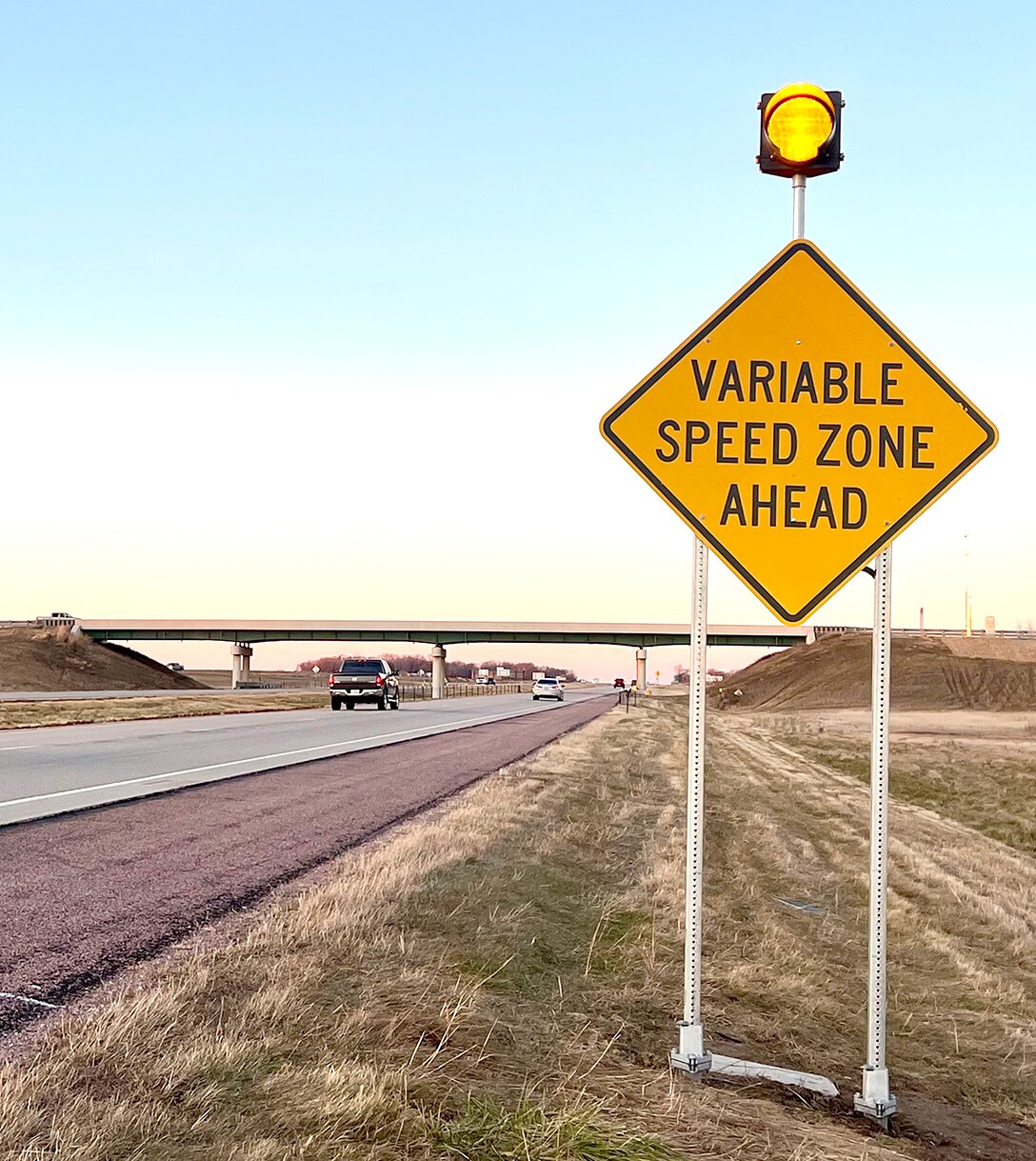 Smart speed limit signs activated ahead of winter - Moody County Enterprise