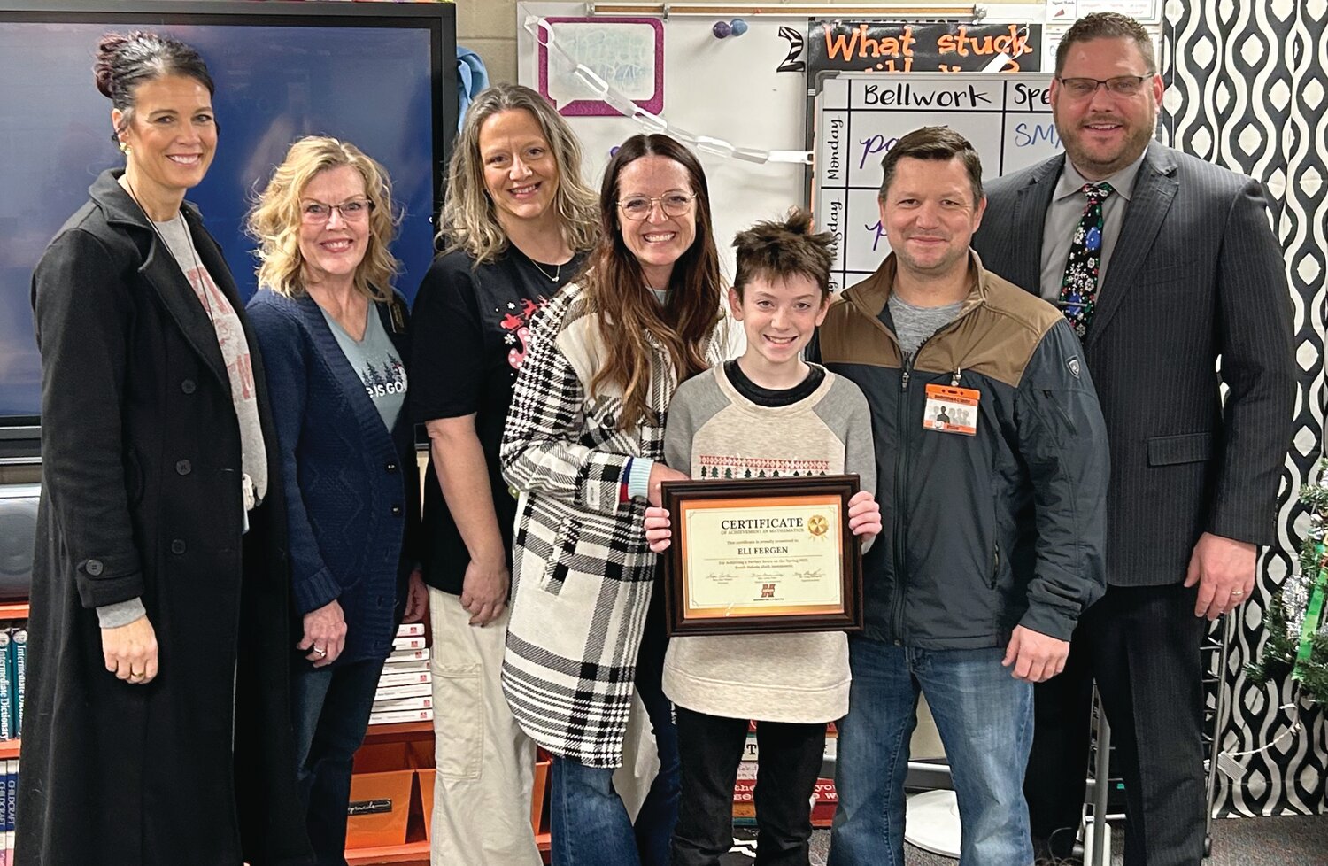 Huron student aces math section of assessment - The Daily Plainsman