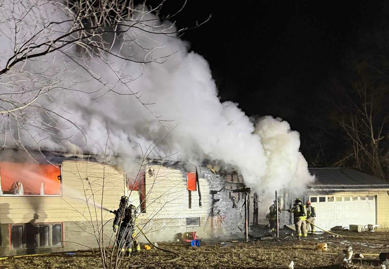 Wolsey, area firefighters battle structure blaze - The Daily Plainsman