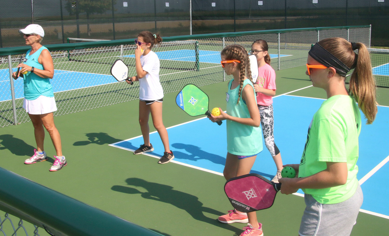 PHOTO GALLERY: Picking Up Pickleball | North Scott Press