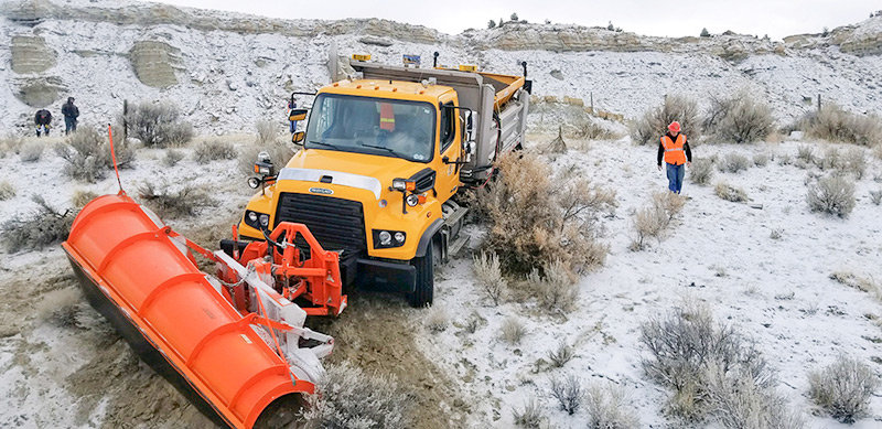 In wintry conditions, slow down and avoid passing plow trucks | Powell ...