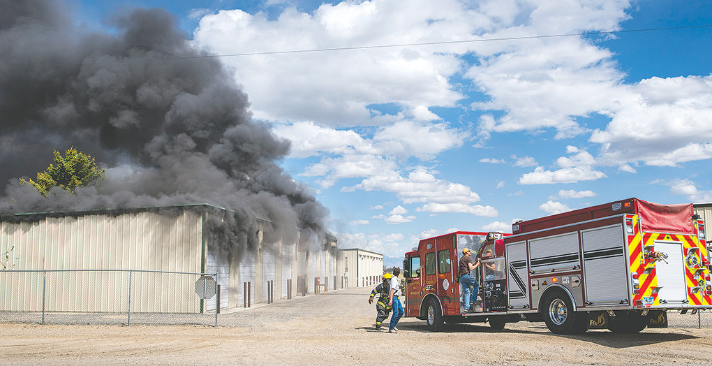 Fire damages storage units, possessions | Powell Tribune