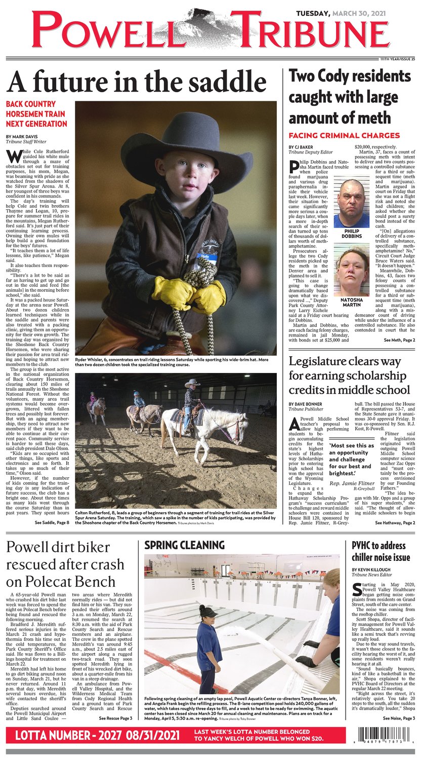 Powell Tribune March 30, 2021 | Powell Tribune