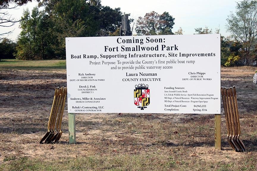 County Breaks Ground On Public Boat Ramp At Fort Smallwood Park | Pasadena