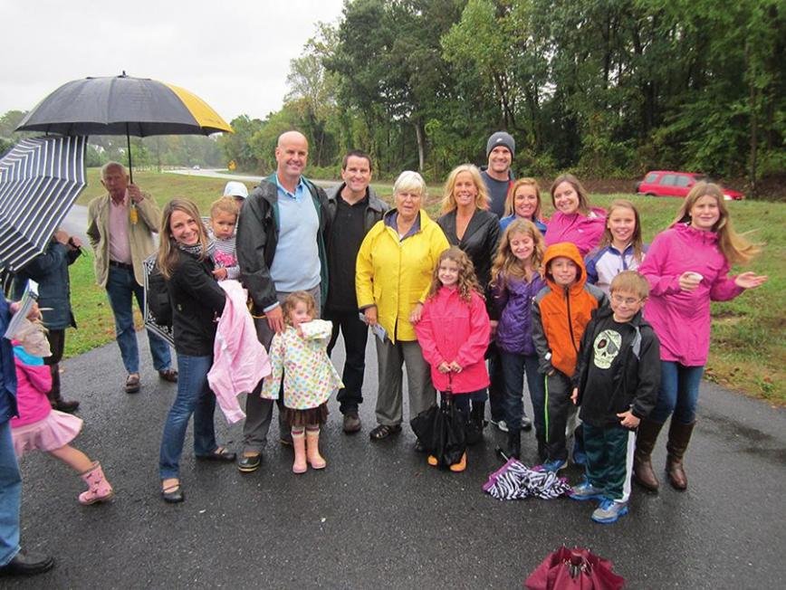 Ed Parker Dedicates Broadneck Trail Rest Stop To Allan And Edie Segree ...