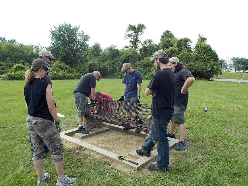Eagle Scout Merits Attention With Bench Project Near Veterans Memorial ...