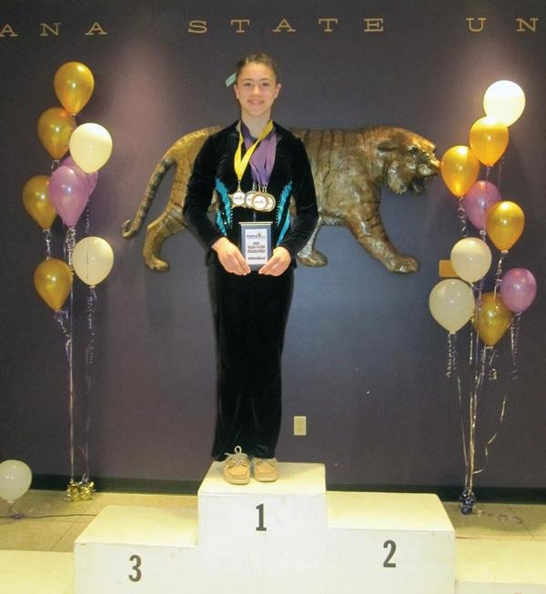 Docksiders Gymnasts Shine At Christmas Competition | Severna Park