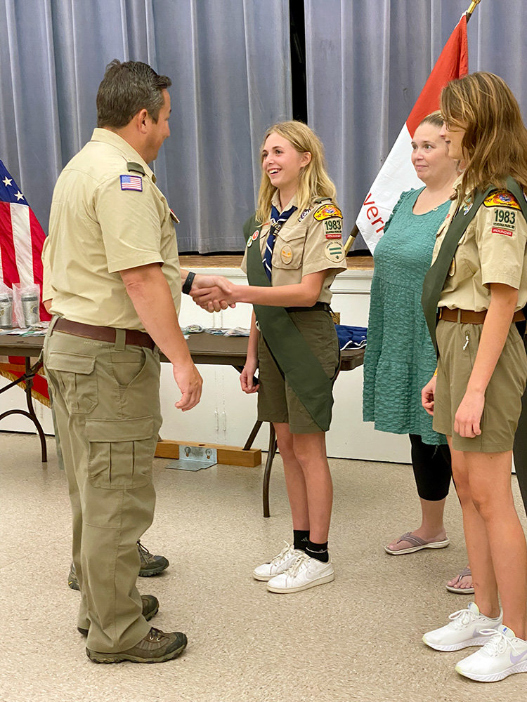 Severna Park All-Female Scouts BSA Troop Holds First-Ever Court Of ...