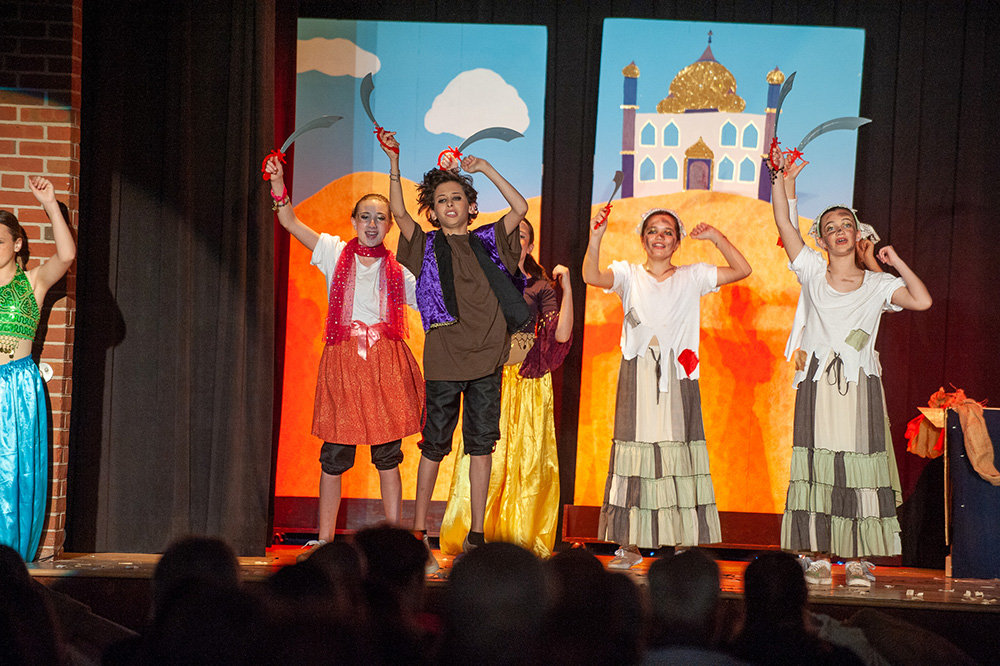 St. John Students Showcase A Whole New World During “Aladdin Jr ...