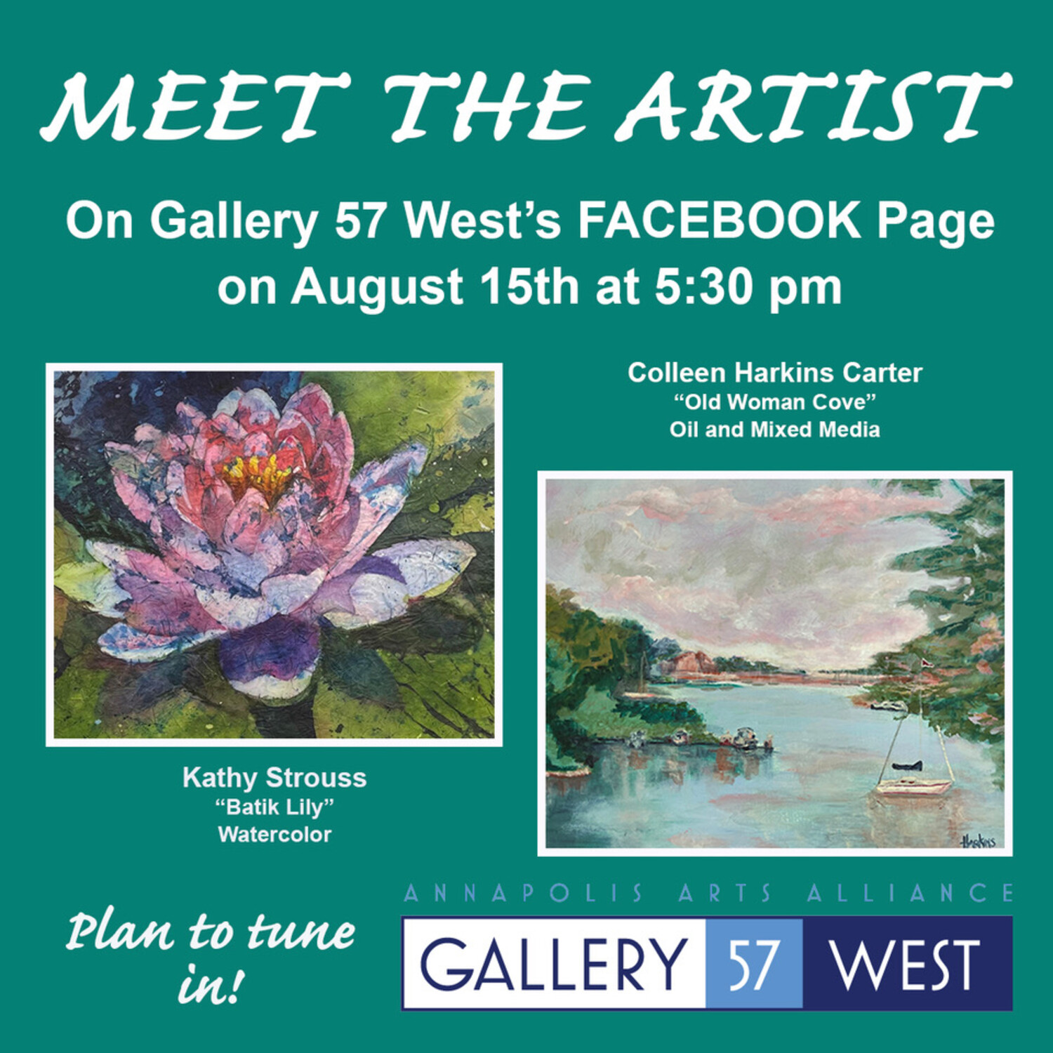 Meet the Artists at Gallery 57 west - Kathy Strouss and Colleen Harkins ...