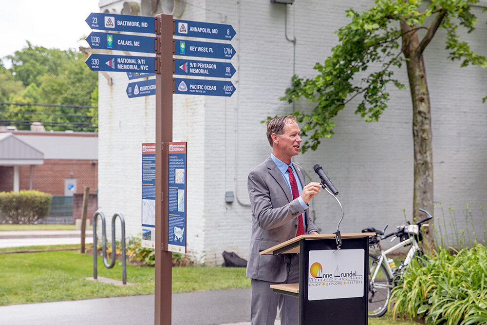 New Jones Station Crossroads Sign Highlights Trail Networks, Honors ...
