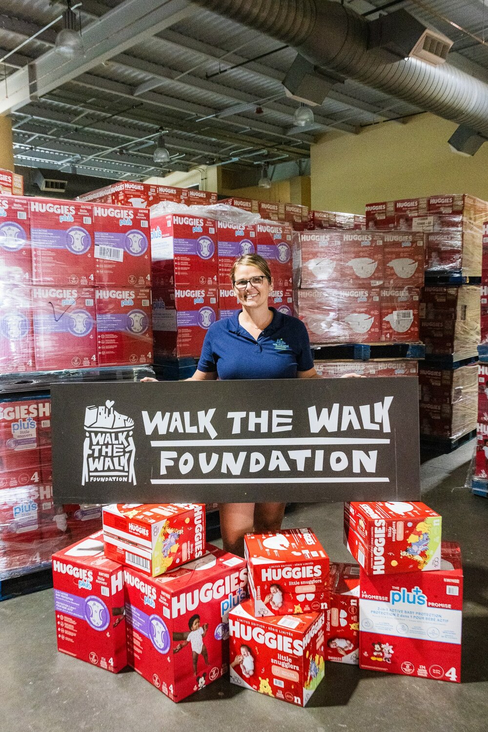 Walk The Walk Foundation Receives Donation Of 200,000 Diapers | Pasadena