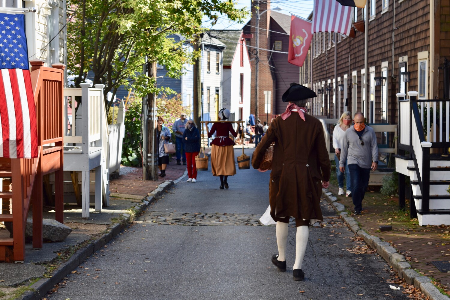 Living History on Pinkney Street: 250th Anniversary of the Burning of ...