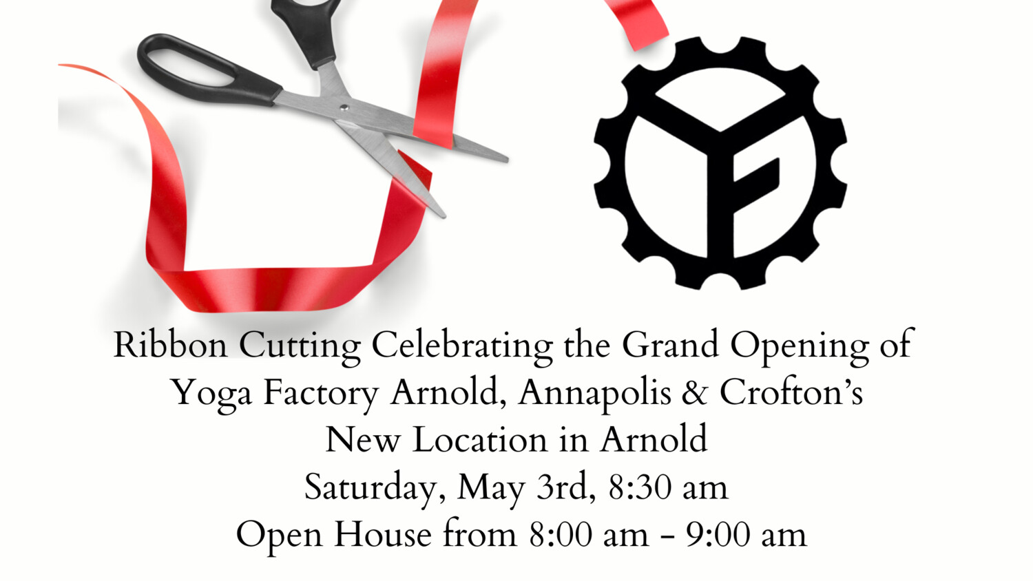 Ribbon Cutting Celebrating the Grand Opening of the Yoga Factory's New ...