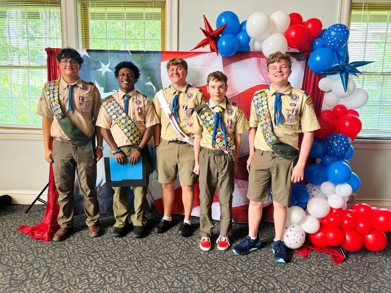 Boy Scout Troop 450 Celebrates Milestone Achievement For Five Eagle ...