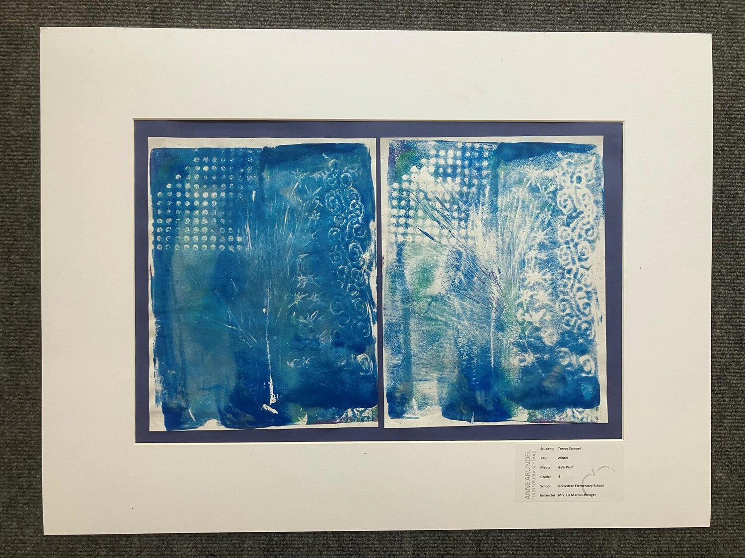 Winter Wonderland Art Exhibit Celebrates Elementary School Student ...